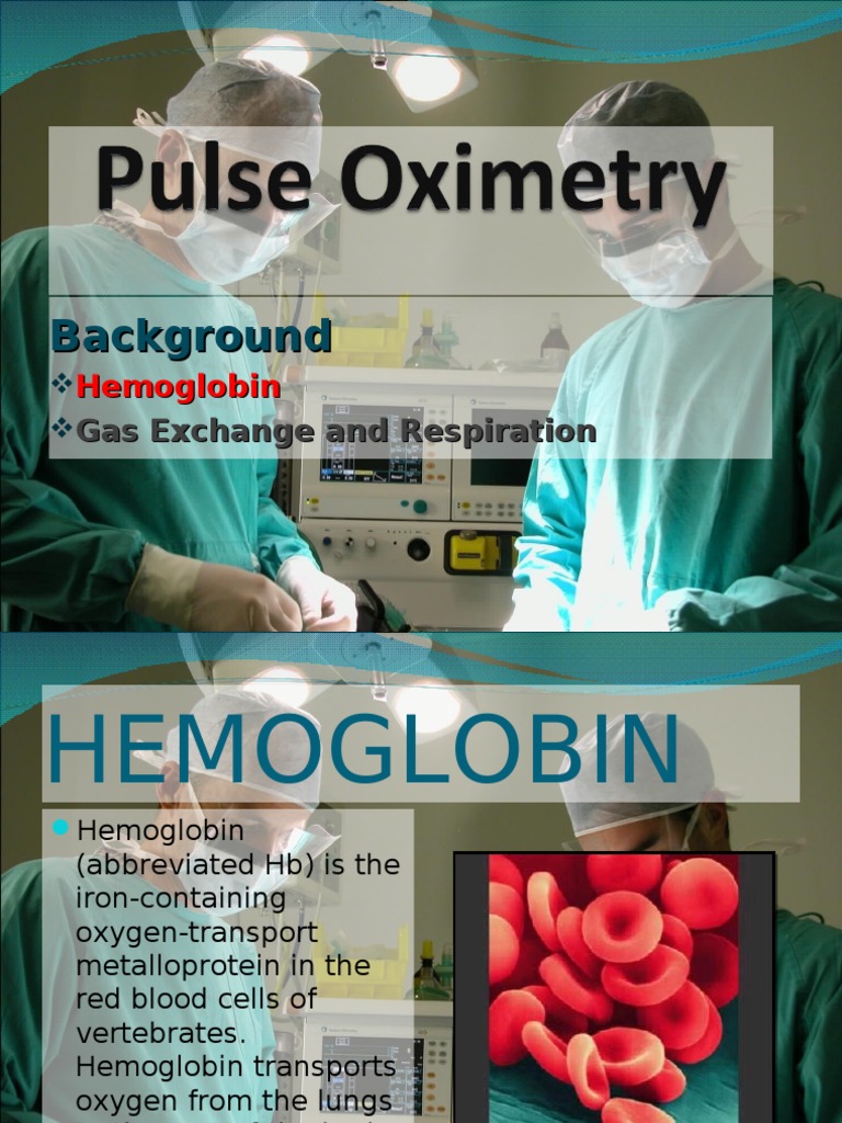 Pulse Oximetry | PDF | Medical Specialties | Physiology