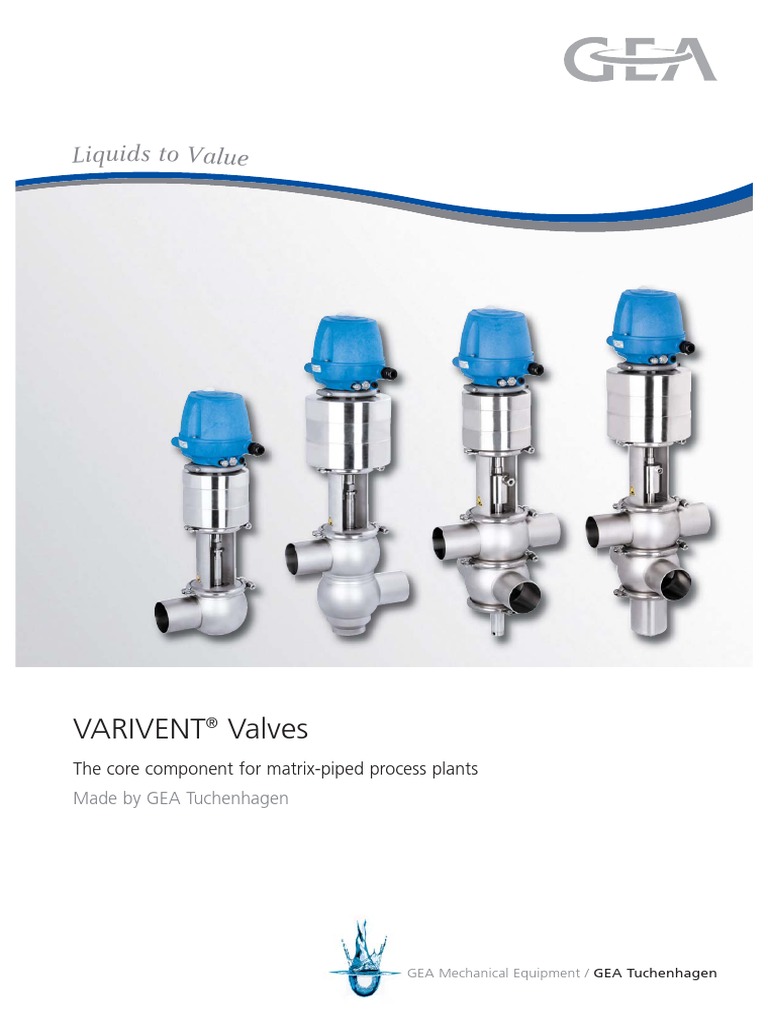 610e Varivent Valves 11 2010 | PDF | Valve | Modularity