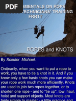 Ropemanship and Knot Tying | PDF | Rope | Knot