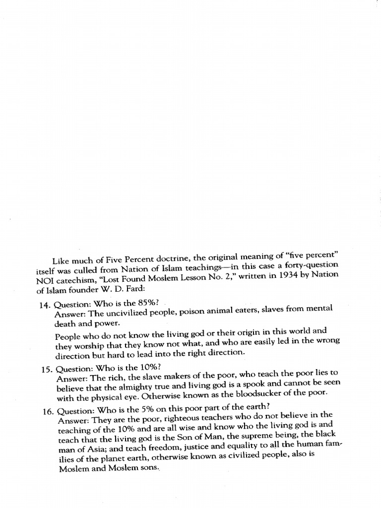 Supreme Mathematics and Supreme Alphabet | PDF