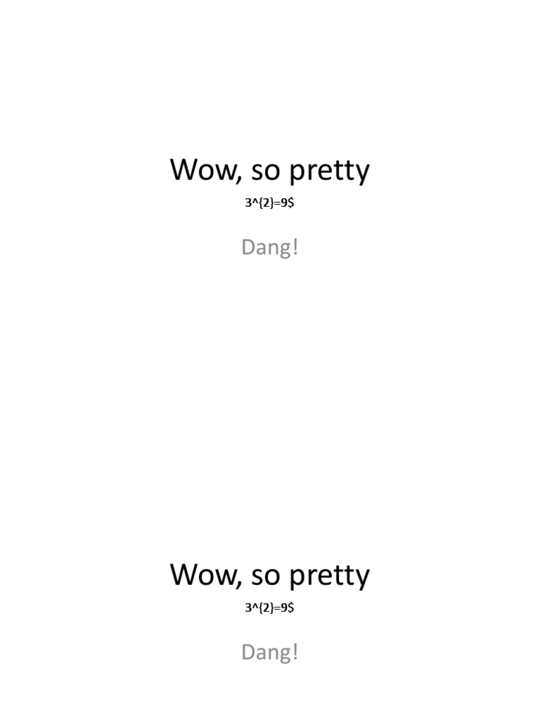 Wow, So Pretty: Dang! | PDF