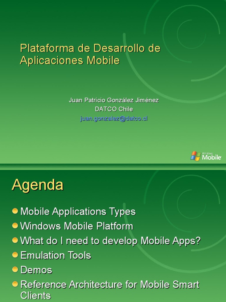Ma de Desarrollo Mobile | PDF | Software Development Kit | Mobile App