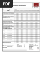 Check List Tanque de Gas LP | PDF | Tanques