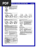 Setting Time on Casio Edifice Watch | PDF | Daylight Saving Time | Watch