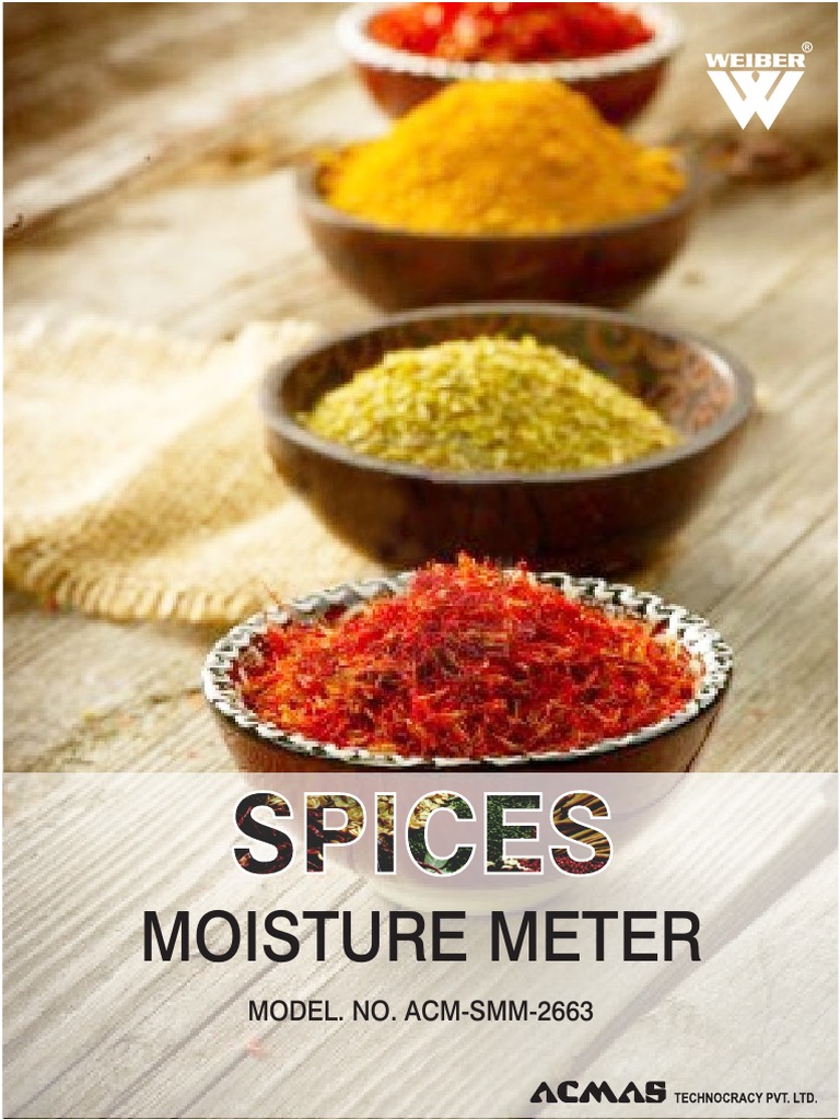 Spices Moisture Meter | PDF | Cumin | Spice