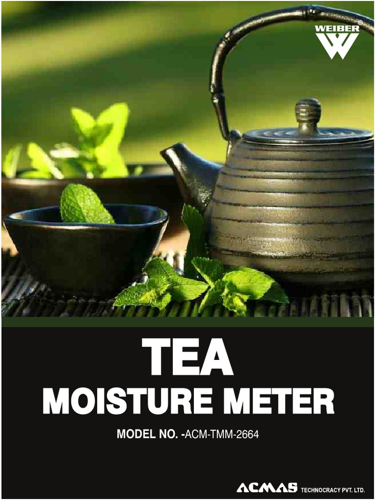 Tea Moisture Meter | PDF | Calibration | Computing