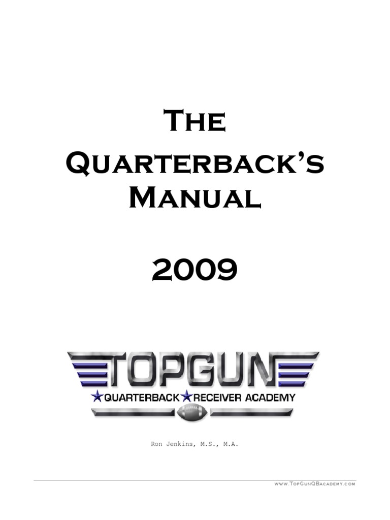 Quarterback Skills and Strategies Manual | PDF