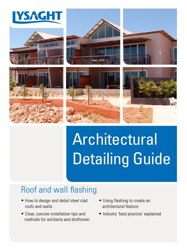 Lysaght Architectural Detailing Manual Roof Wall Flashing V2 June 2013 ...