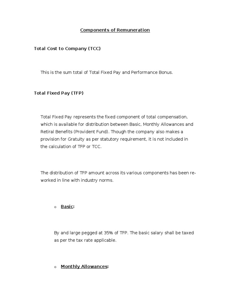 Components_of_Remuneration.doc | Salary | Payroll