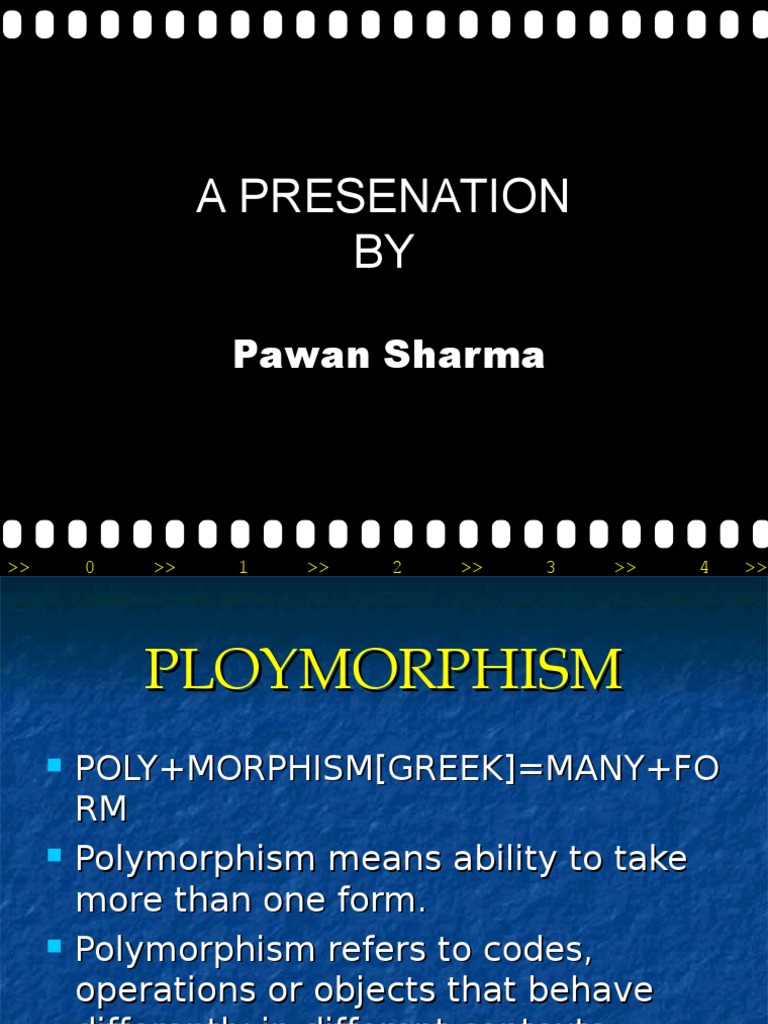 A Presenation BY: Pawan Sharma | PDF | Class (Computer Programming ...