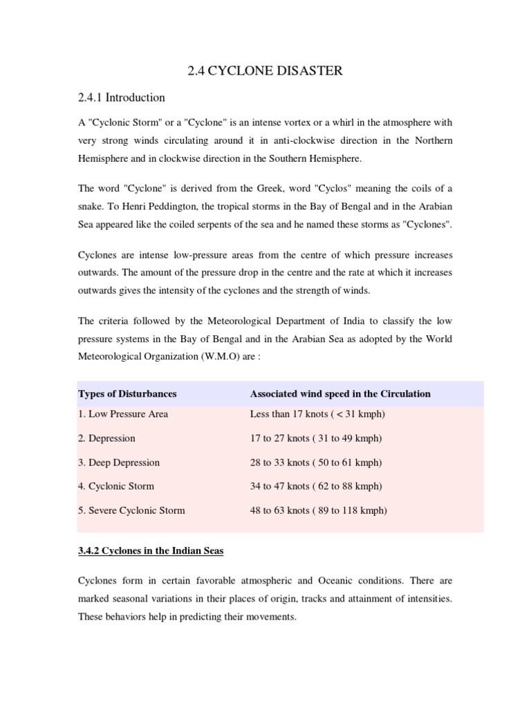 Cyclone | PDF | Cyclone | Tropical Cyclones