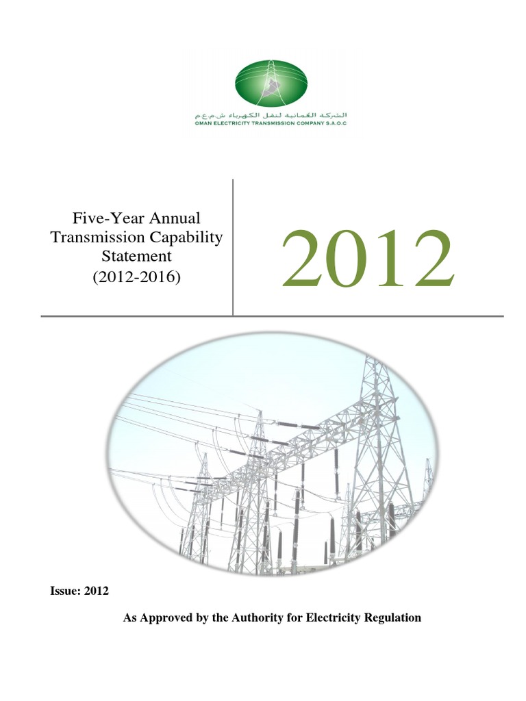 OETC 2012 Capability Statement-Final PDF | PDF | Electric Power ...