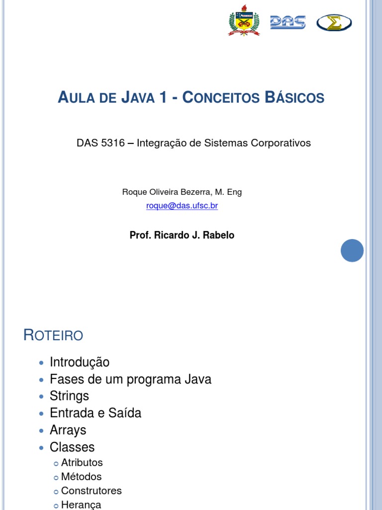 1 Java Basico | PDF