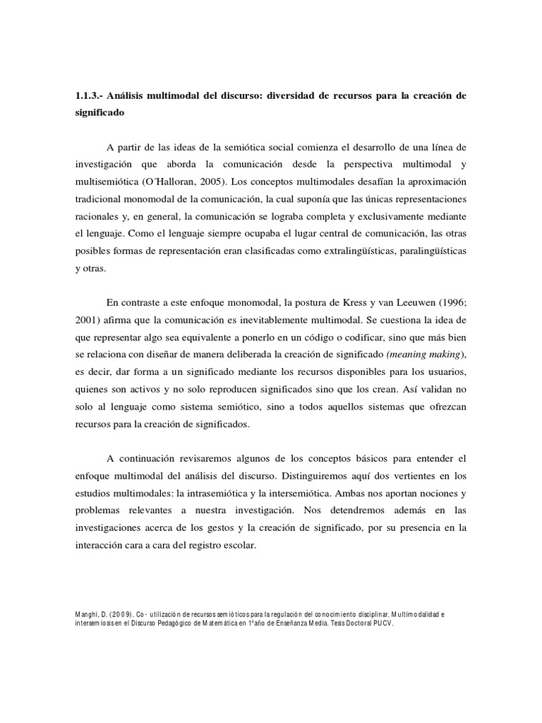 Discurso Multimodal | Semiótica | Diseño