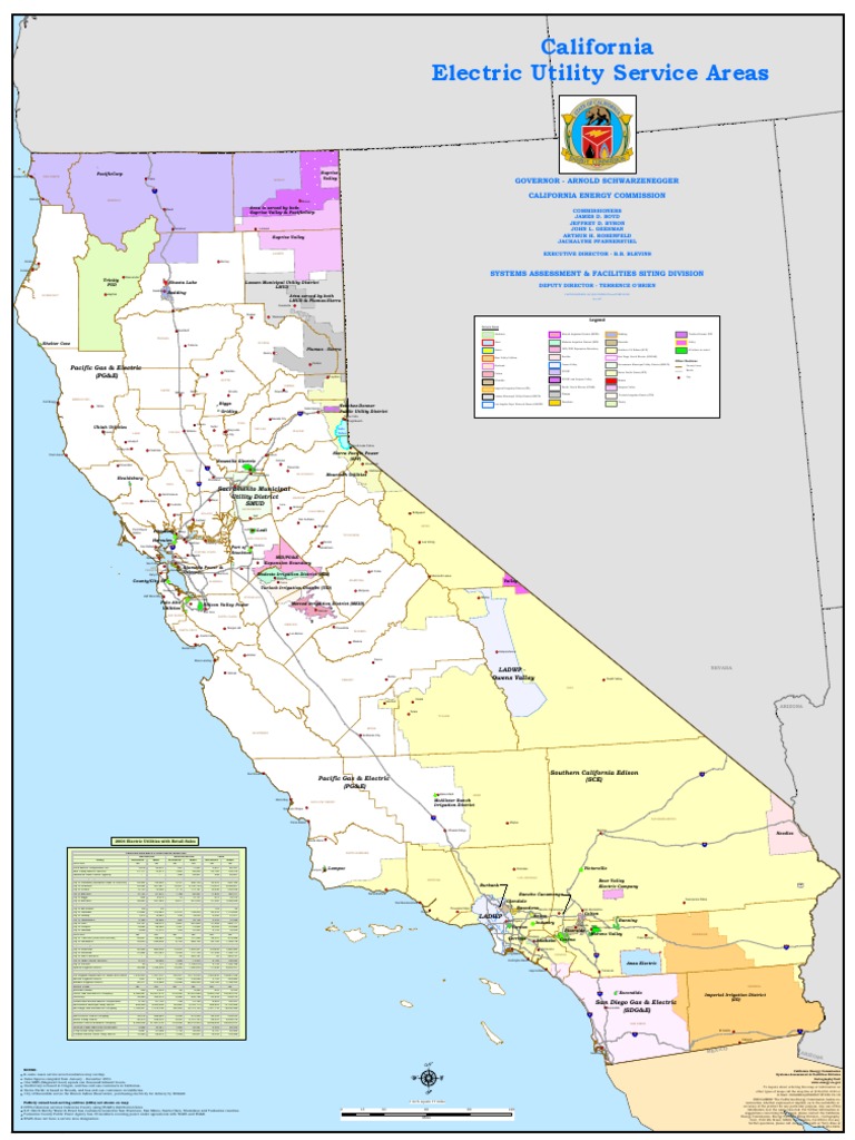 California Electric Utility Service Areas | PDF | California | Southern ... California Electric Utility Service Areas | PDF | California | Southern ...