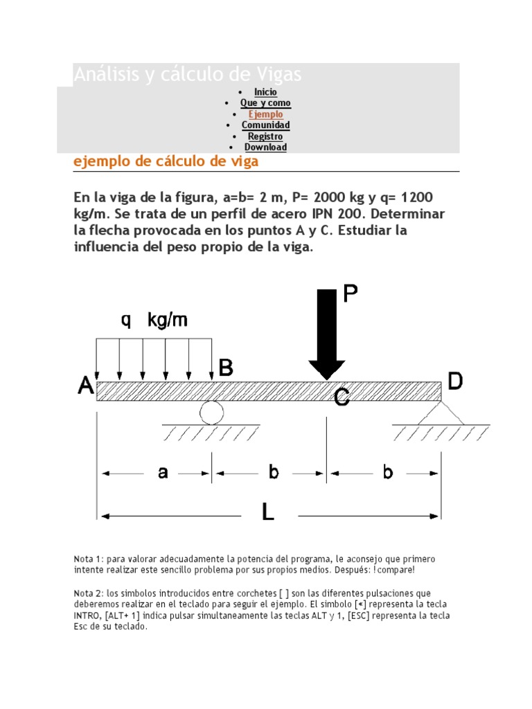 Cálculo de Vigas: Ejemplo Práctico | PDF | Science | Ingeniería