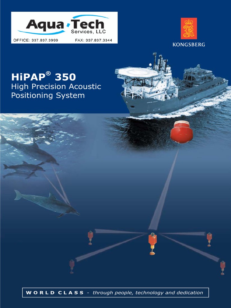 350P Kongsberg HiPAP | PDF | Telemetry | Signal To Noise Ratio