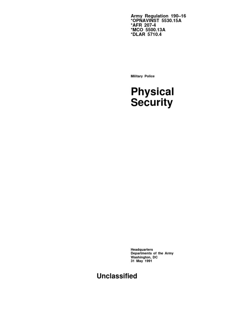 Physical Security | Physical Security | United States Marine Corps