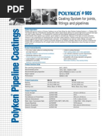 Data Sheet Polyken 980 & 955 | PDF | Polyethylene | Pipe (Fluid Conveyance)