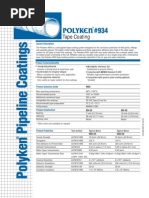 Data Sheet Polyken 980 & 955 | PDF | Polyethylene | Pipe (Fluid Conveyance)