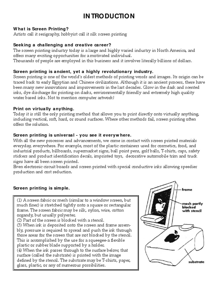 Screen Print Book - Ingles - English | PDF | Art Media | Nature