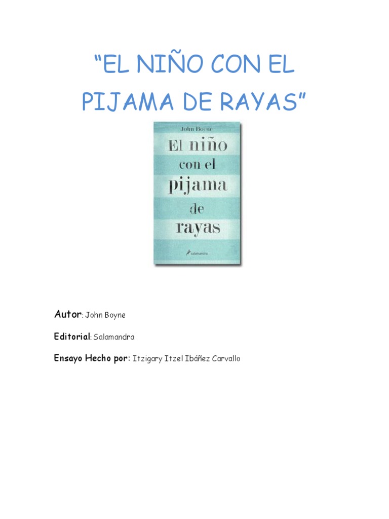 El Niño Con El Pijama de Rayas | PDF | Adolf Hitler | Novelas