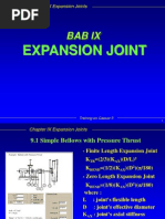 Expansion Joint in CAESAR | PDF | Mechanical Engineering | Engineering