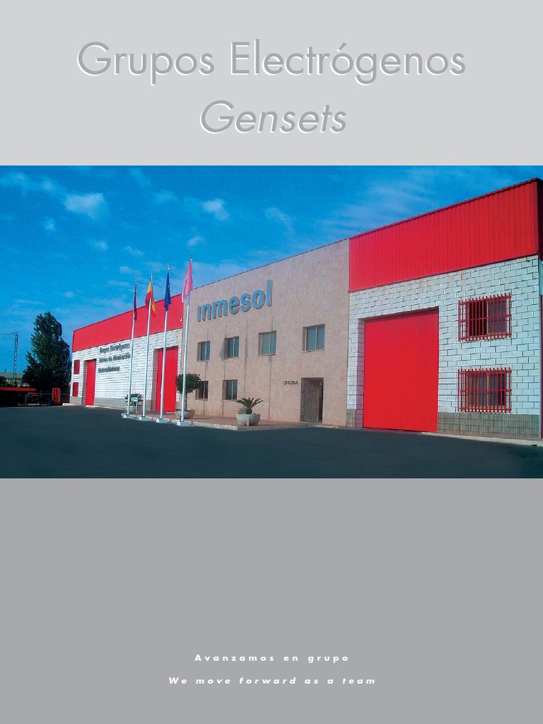 Catalogue Diesel Generator Inmesol | PDF | Electricidad de red | Motores