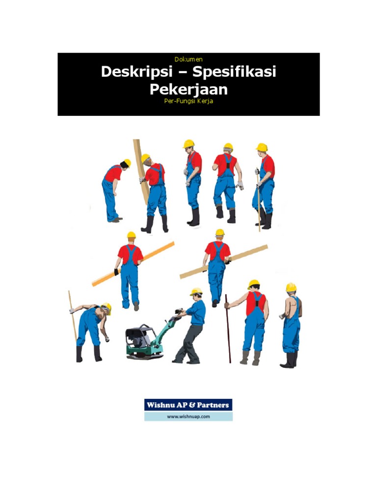 Dokumen Deskripsi Dan Spesifikasi Pekerjaan - Format 1 | PDF