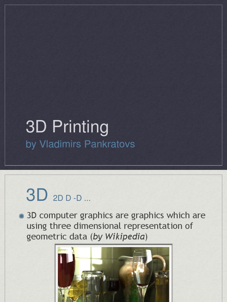 3D Printing | PDF