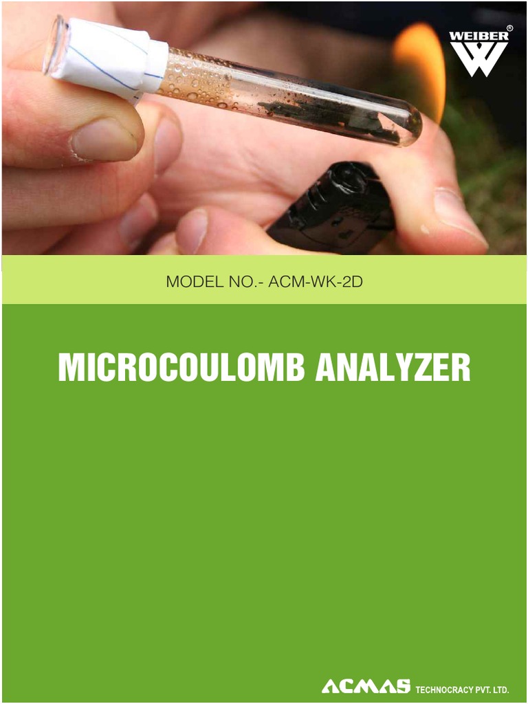 Microcoulomb Analyzer | PDF