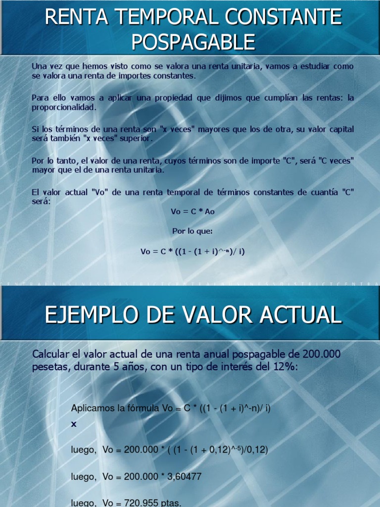 Rentas y Tipos de Rentas | PDF | Economias | Economía (general)