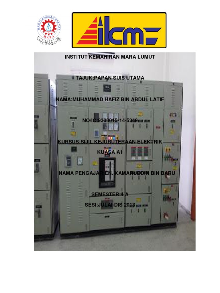 Pengenalan Papan Suis Utama | PDF