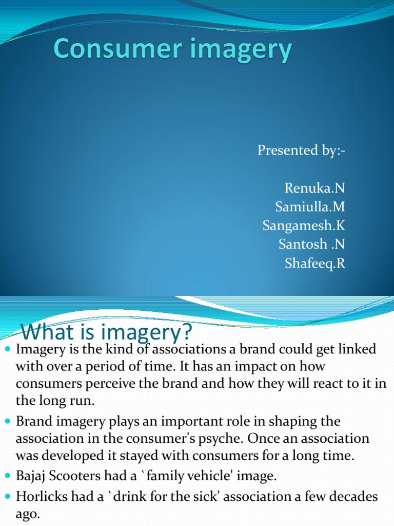 Consumer Imagery | PDF | Brand | Microeconomics