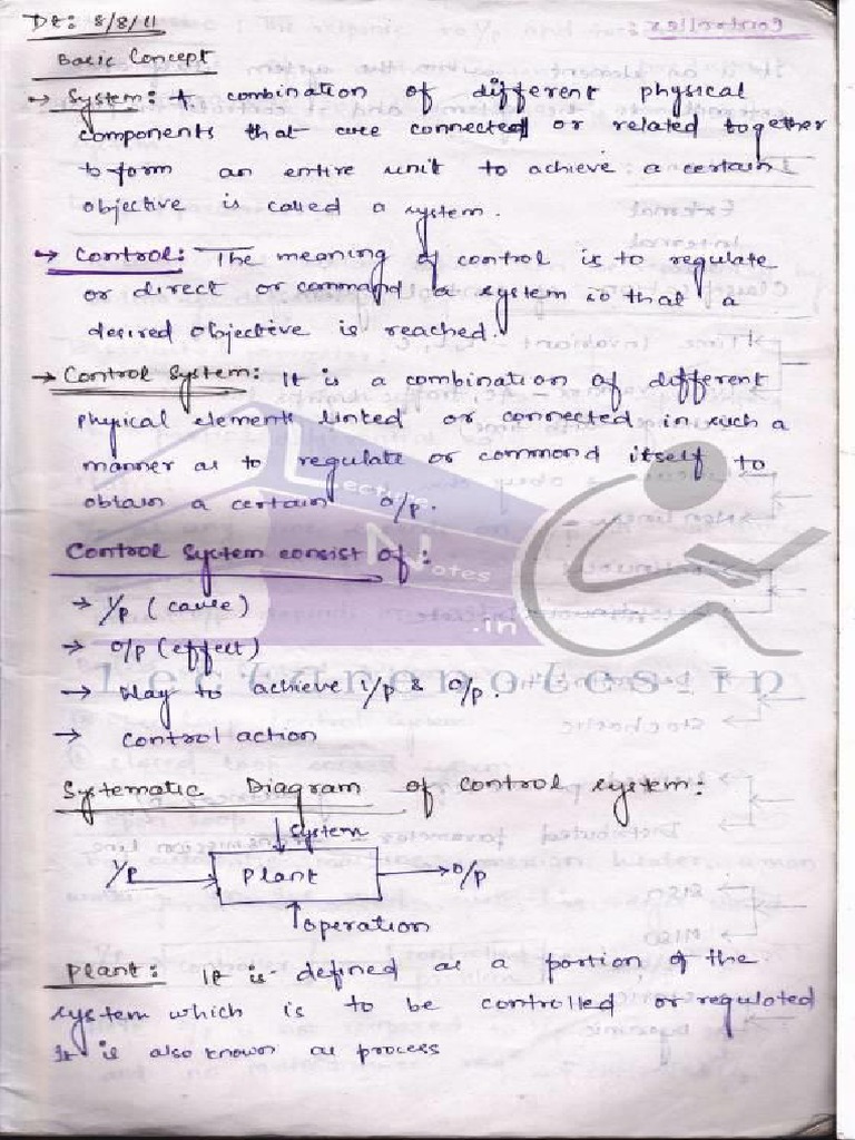 Control System Engineering PDF | PDF