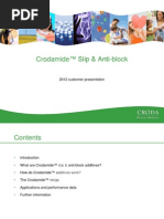 Crodamide ER Z 000040 Technical Data Sheet | PDF | Lubricant | Polymers