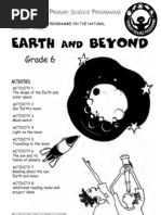 Earth and Beyond (Grade 5 English) | PDF | Planets | Rotation