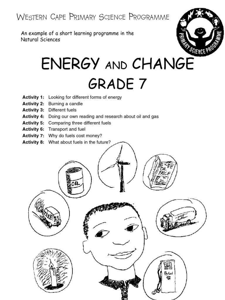 Energy and Change (Grade 7 English) | PDF | Energy Development | Candle