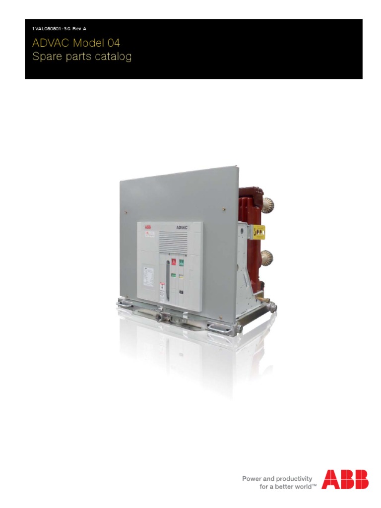 Spare Parts Catalog: ADVAC Model 04 | PDF | Electrical Connector ...