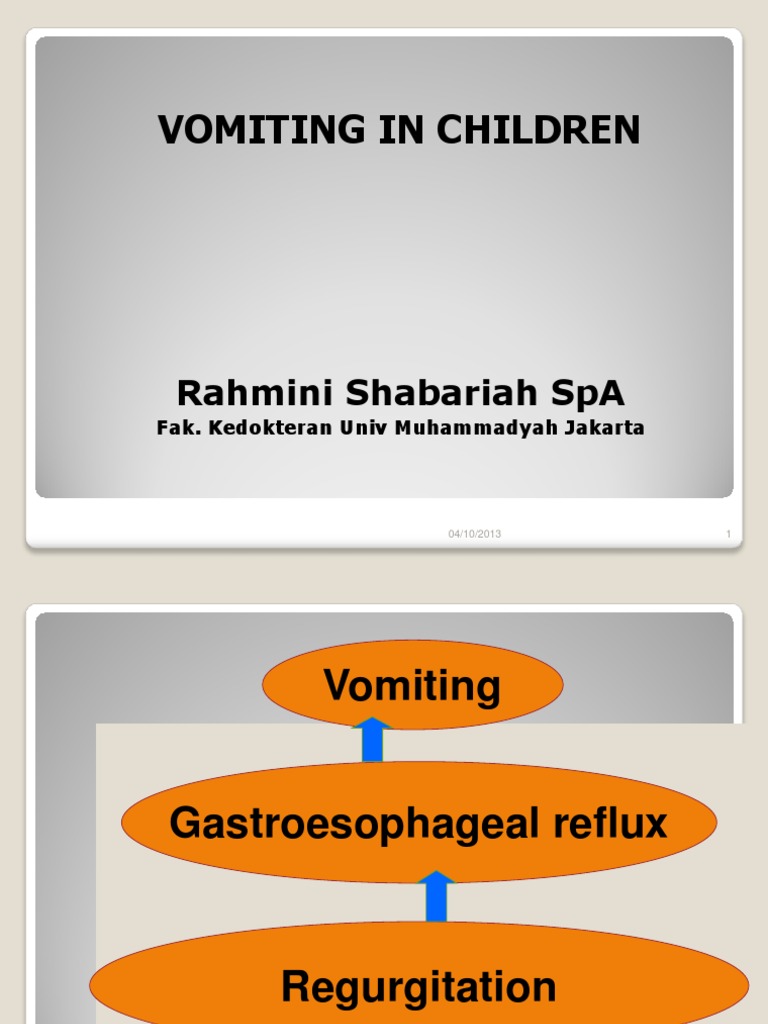 Vomiting | PDF