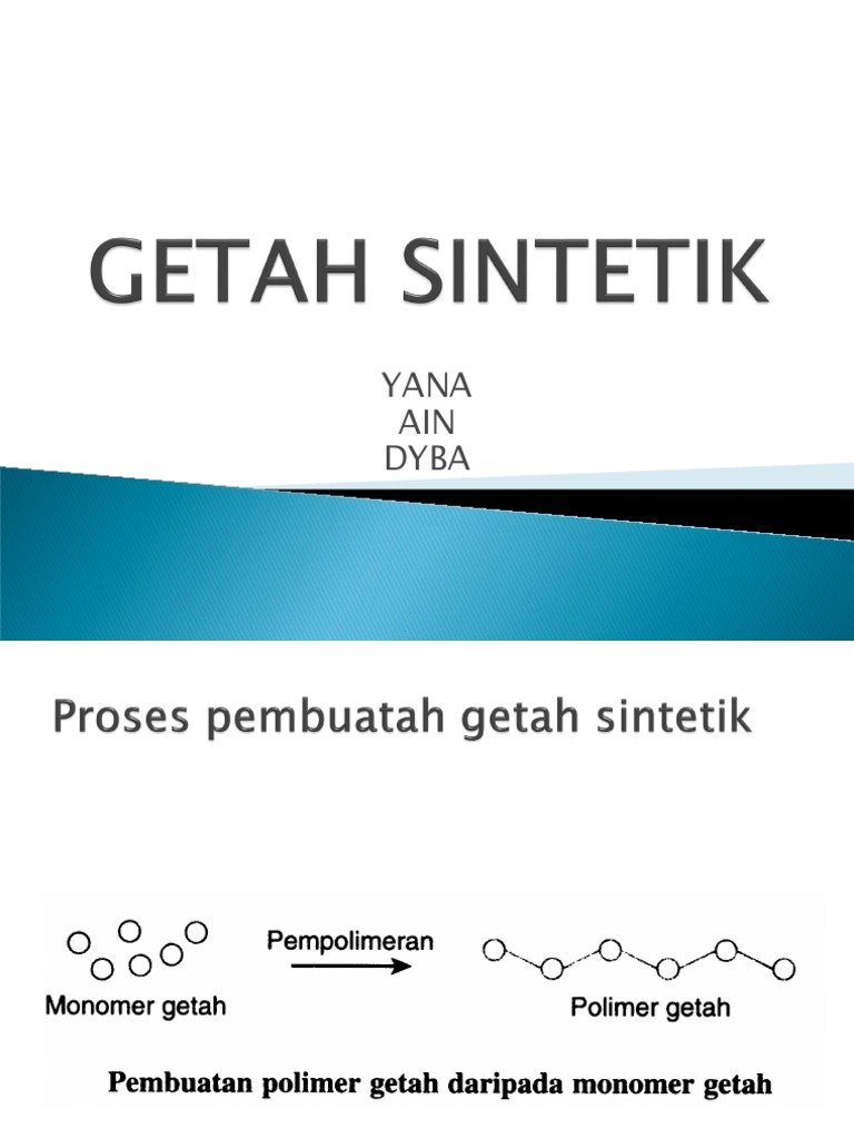 Getah Sintetik | PDF