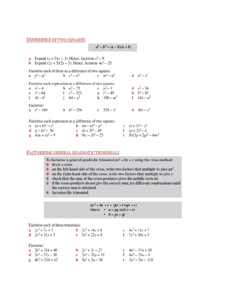 Year 10 Maths | PDF | Geometry | Algebra