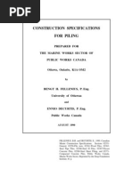 Driven Bullah Piles | PDF | Deep Foundation | Hammer