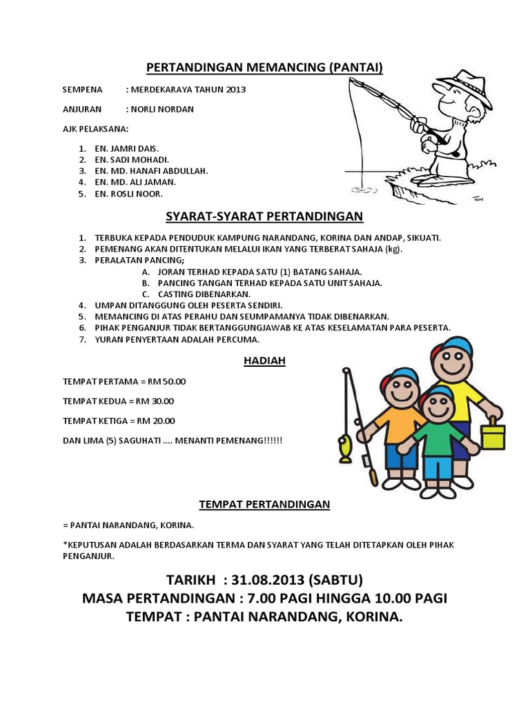 Pertandingan Memancing | PDF