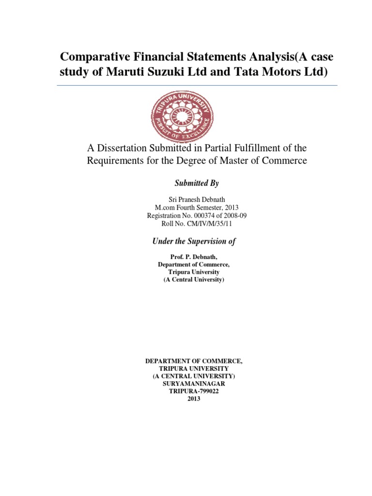 Comparative Financial Statements Analysis | PDF | Balance Sheet ...