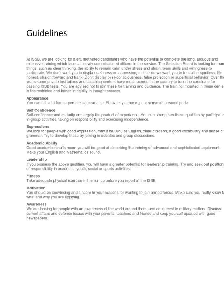 ISSB Guidelines | PDF