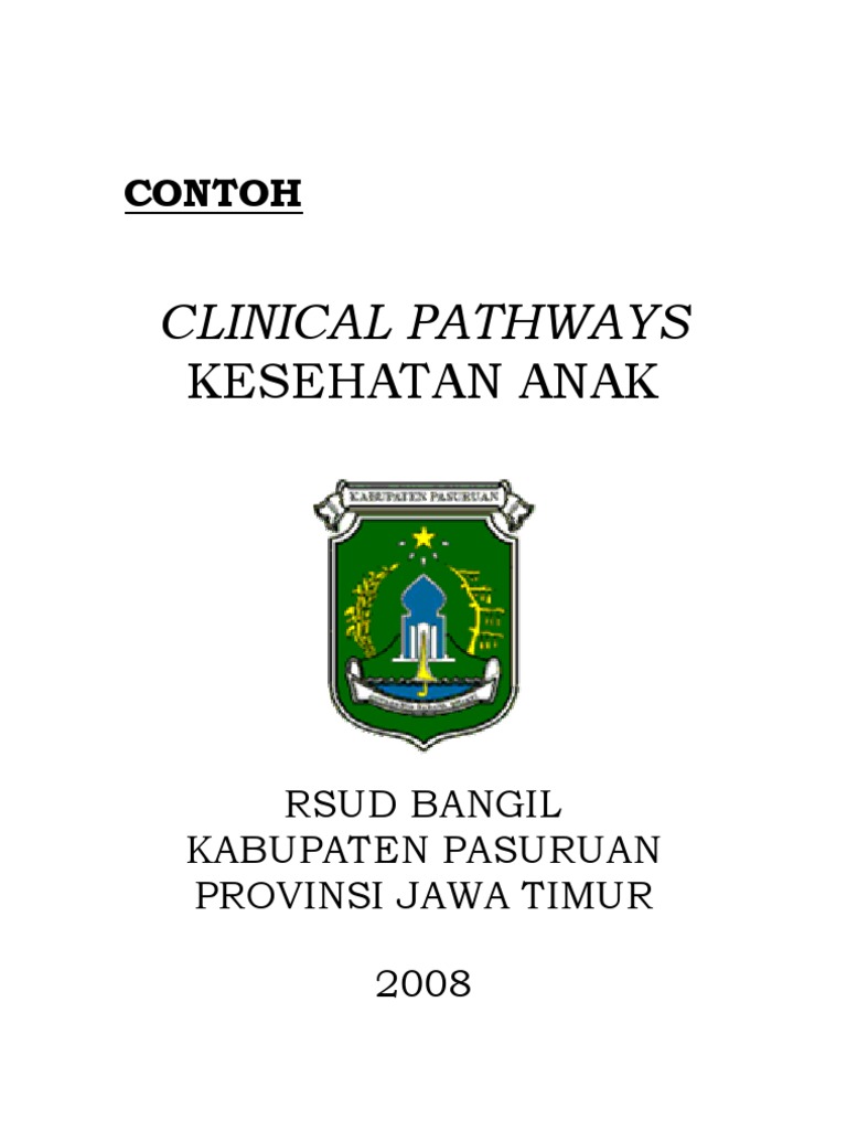 Clinical Pathways Kesehatan Anak RSUD Bangil | PDF