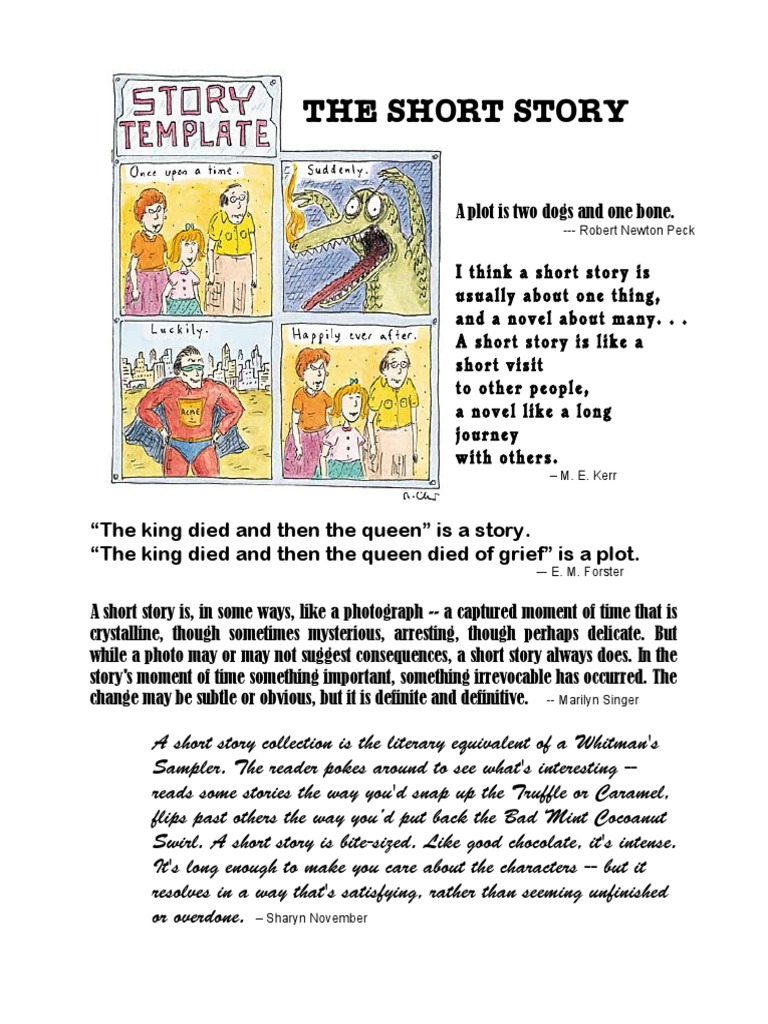 Short Story | Comic Strips | Narration