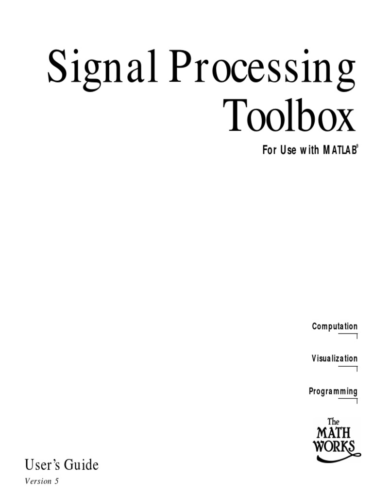 Matlab DSP Toolbox | PDF | Spectral Density | Signal Processing Matlab DSP Toolbox | PDF | Spectral Density | Signal Processing