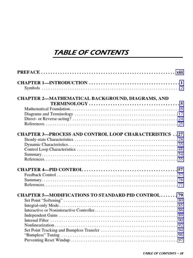 Basic and Advanced Regulatory Control - System Design and Application ...